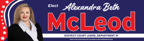 Alexandra Beth McLeod | for District Court Judge, Department 31